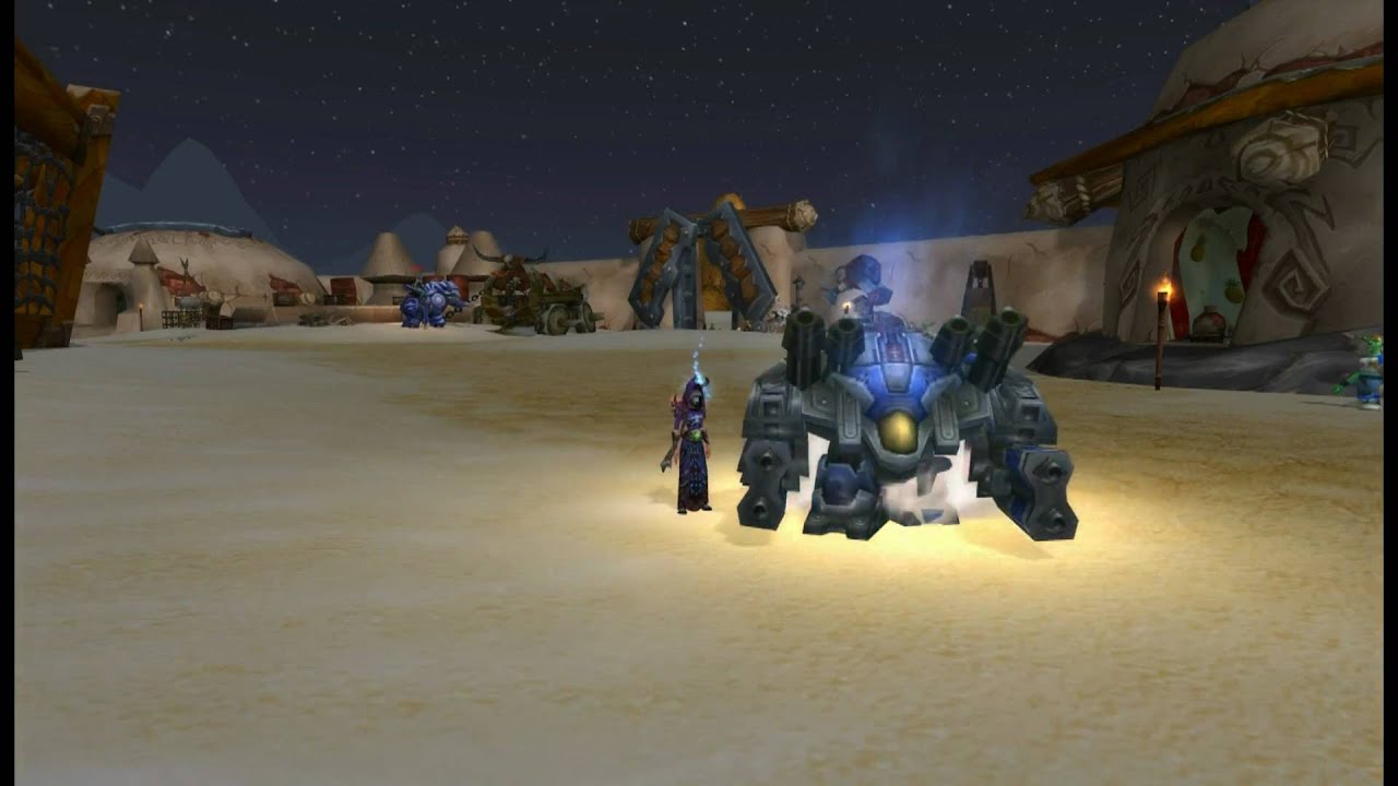 Mini Thor Starcraft II "Collector's Edition" WoW Pet HD - YouTube