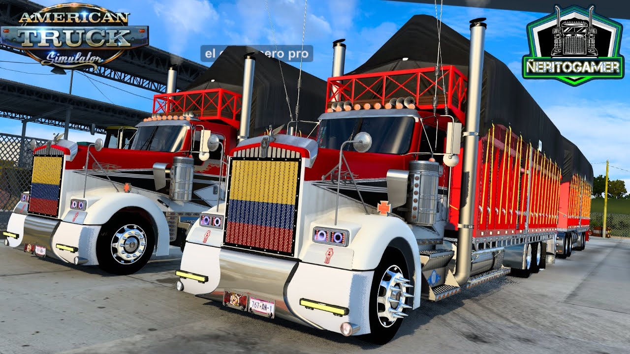 DESCARGA KENWORTH W900 TORTON TRAILER MAPA COLOMBIA MAPKALO AMERICAN ...