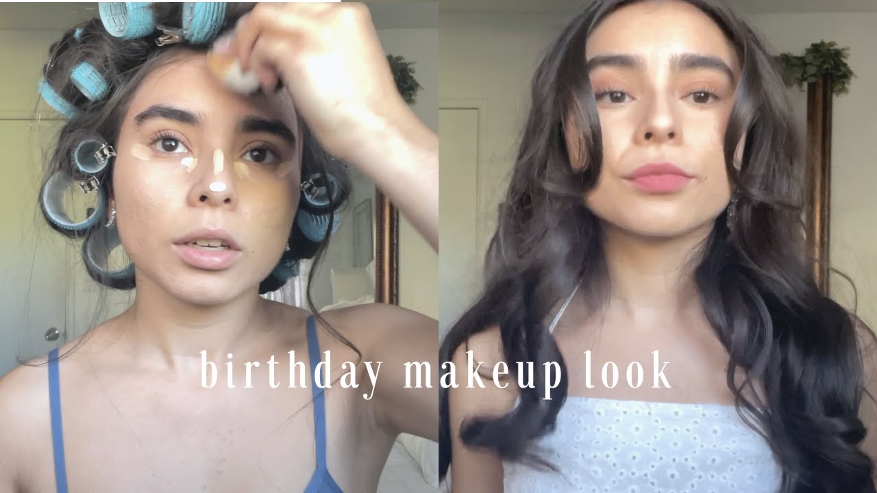 birthday makeup look - YouTube
