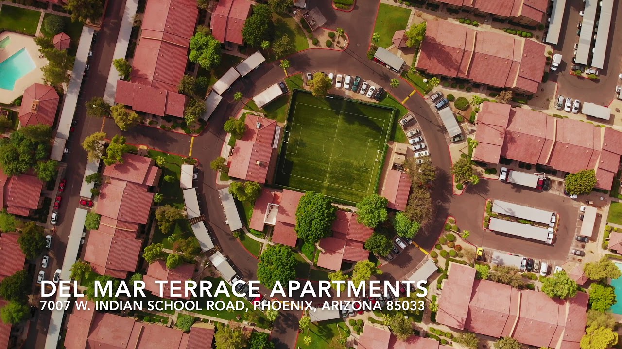 Del Mar Terrace Apartments - Aerial Cinematography - YouTube