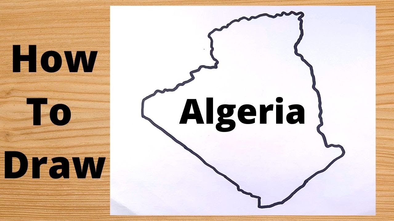 How to Draw Algeria - YouTube