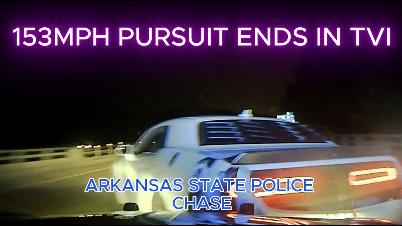 Trooper Hits 153MPH In Pursuit| PIT | Arkansas State Police - YouTube