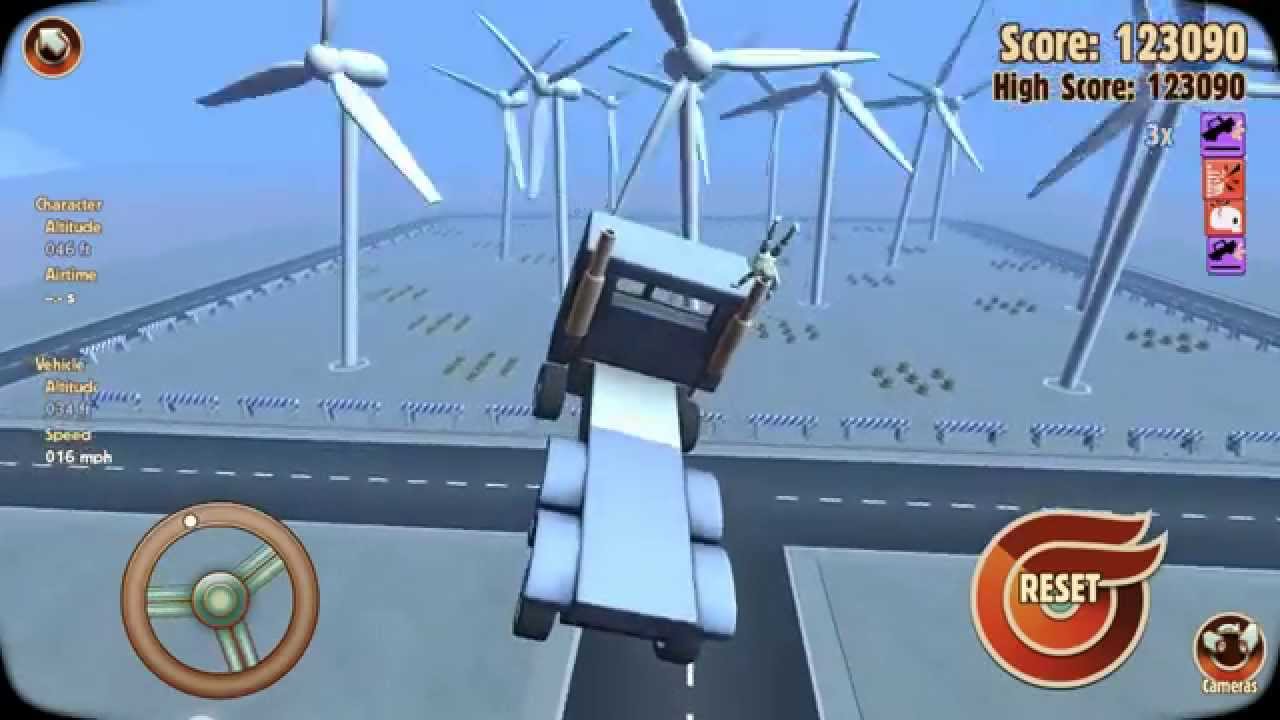 Turbo Dismount - Android / iOS Gameplay Review - YouTube