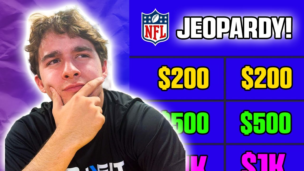 The Worst Attempt at NFL Jeopardy.. - YouTube