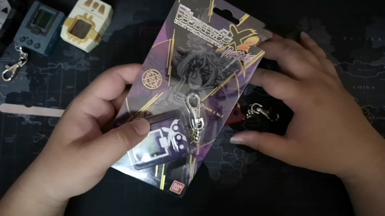 [Unbox] Digimon Vpet X version 2 Red & Purple - YouTube