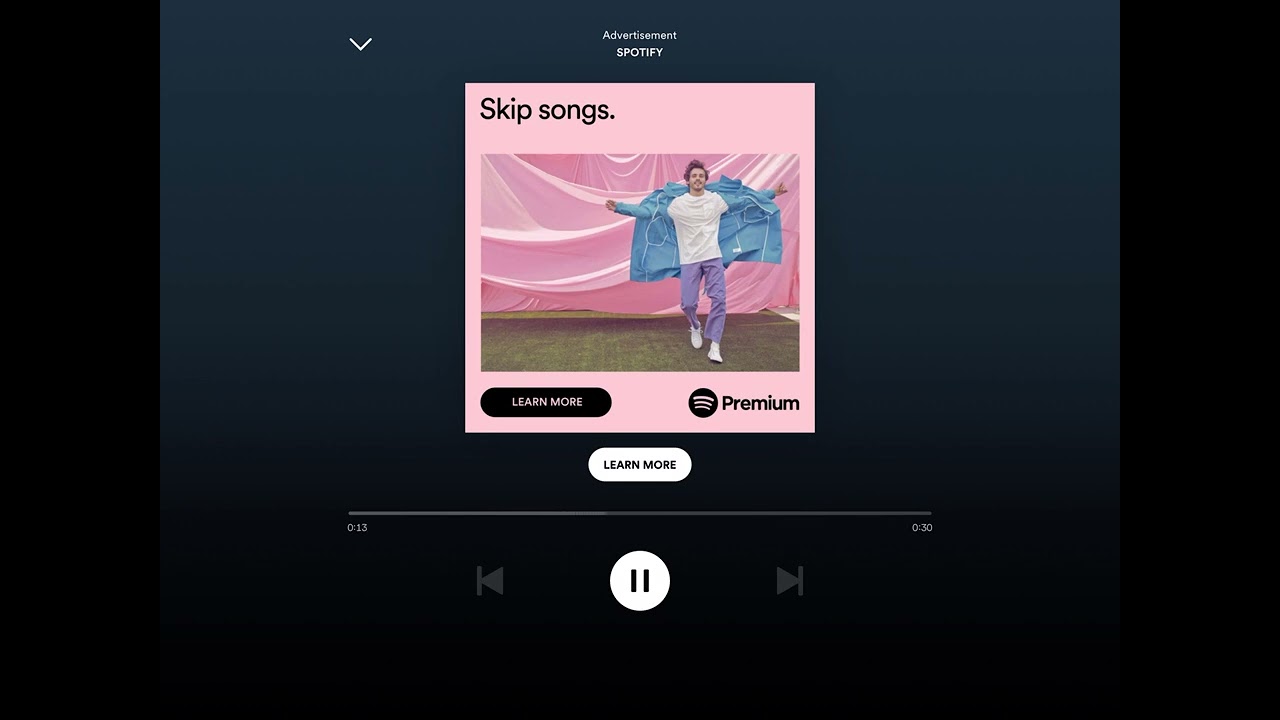Spotify Premium ad 3 - YouTube