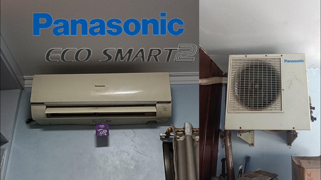 Panasonic CS-PC9QKJ "Eco Smart2" testing - YouTube
