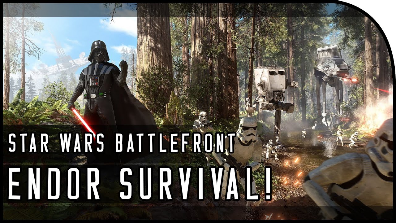 Star Wars Battlefront Gameplay - "ENDOR SURVIVAL MODE!" (Battlefront 3 ...