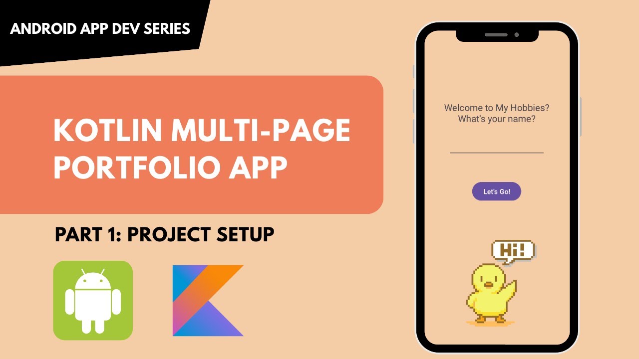 Part 1 – Project Setup in Android Studio | Build a Multi-Page App ...