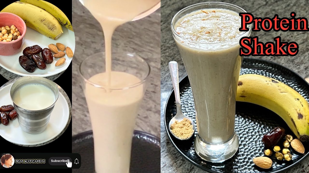 Desi Protein Shake/Add Milk to Nuts and Dates You Will Be Surprised ...