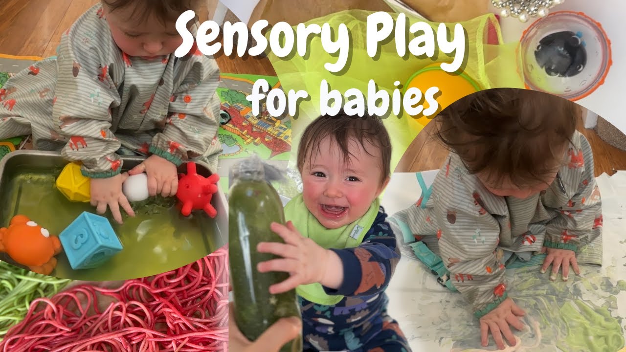 How to Create Easy Sensory Play Activities for Your Baby's Development ...