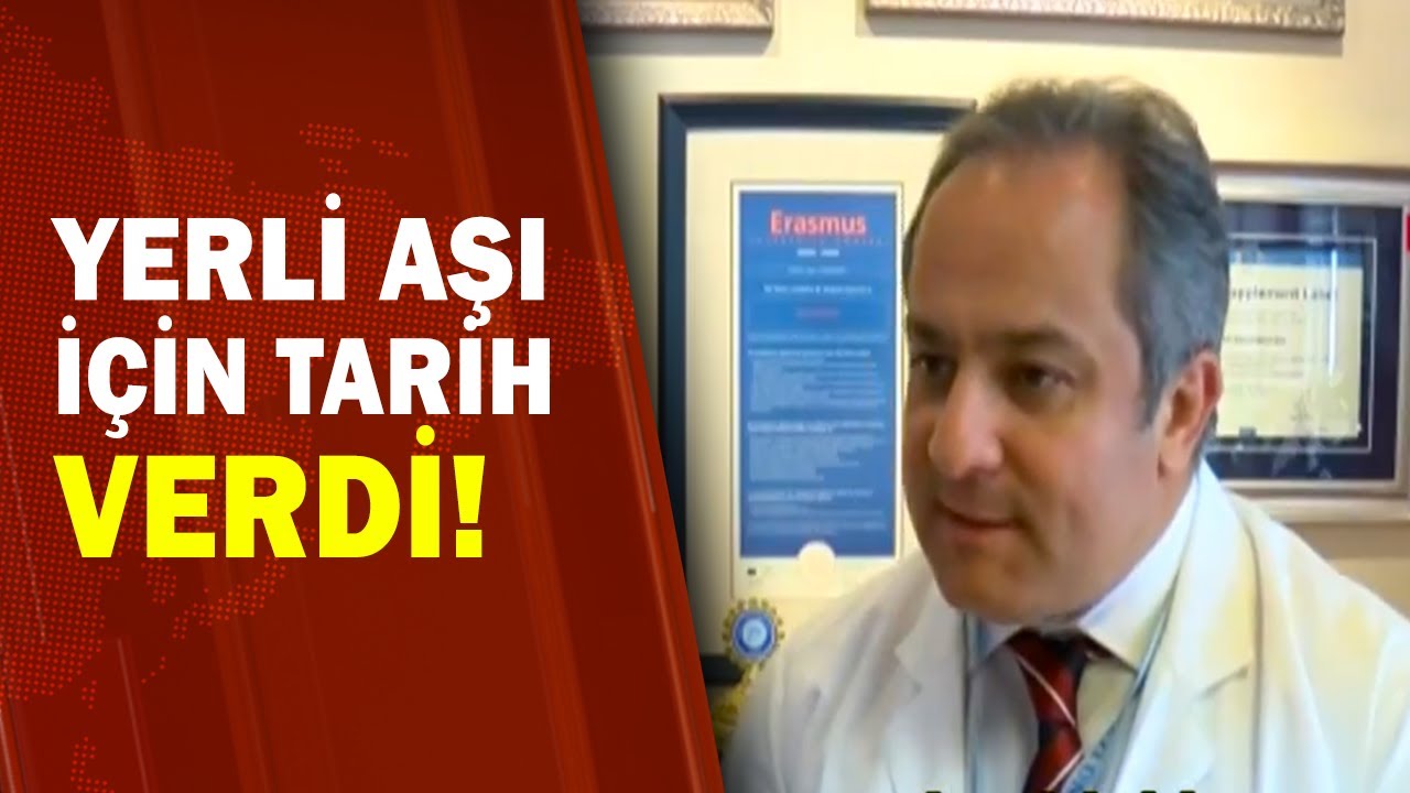 Prof.Dr. Mustafa Necmi İlhan Yerli Aşı İçin Tarih Verdi / A Haber | A ...