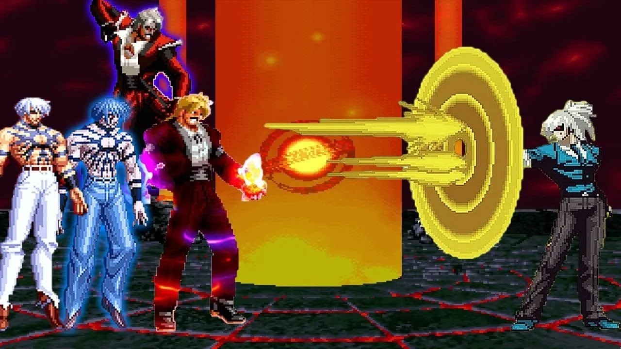 [Mugen KOF] Orochi Rugal Team Vs Titan YS - YouTube