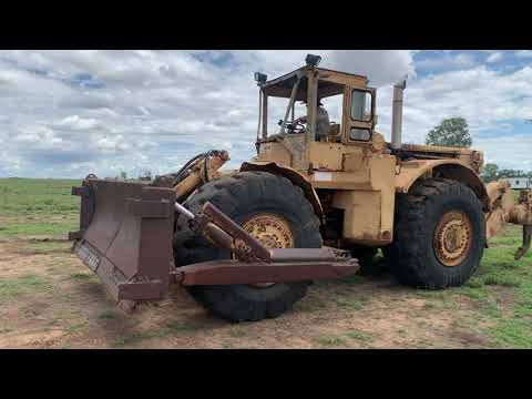 1967 CATERPILLAR 824B WHEEL DOZER - YouTube