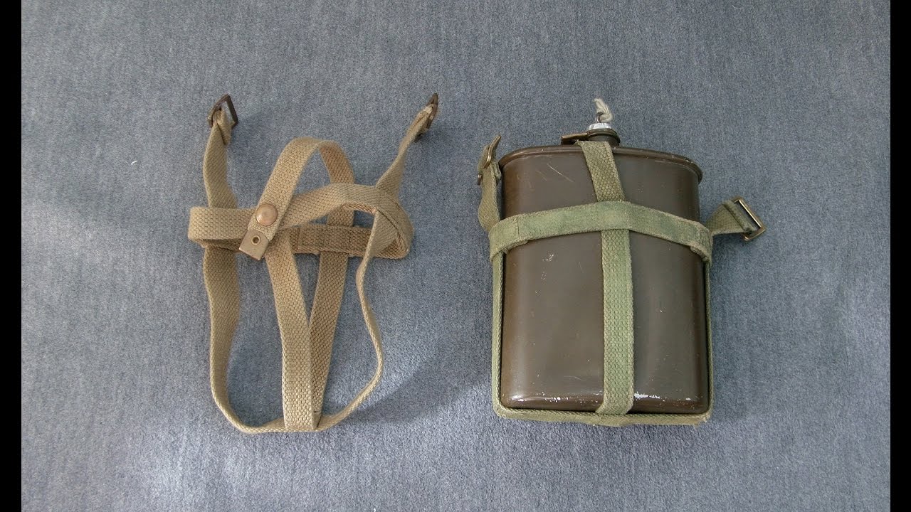 'BEF Water Bottle Carrier' - Reenacting Tips - YouTube