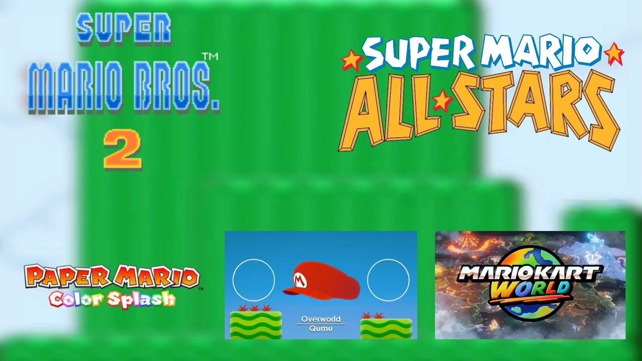 Ground Theme Super Mario Bros. 2 Ultimate Mashup Remix Music Extended ...