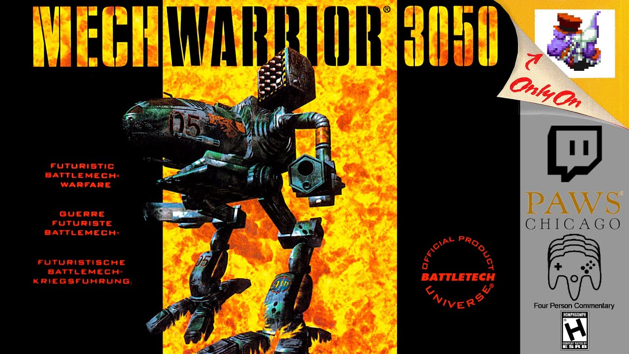 PAWS 2023 - Mechwarrior 3050 (Two Players One Mech) - YouTube