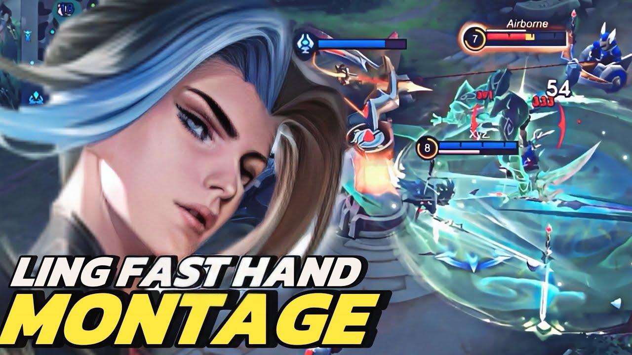 LING FASTHAND SUPER AGGRESSIVE 2 SWORD GAMEPLAY 2024 | LING BEST BUILD ...