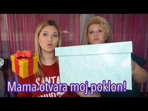 MAMA OTVARA POKLON KOJI SAM JOJ KUPILA!