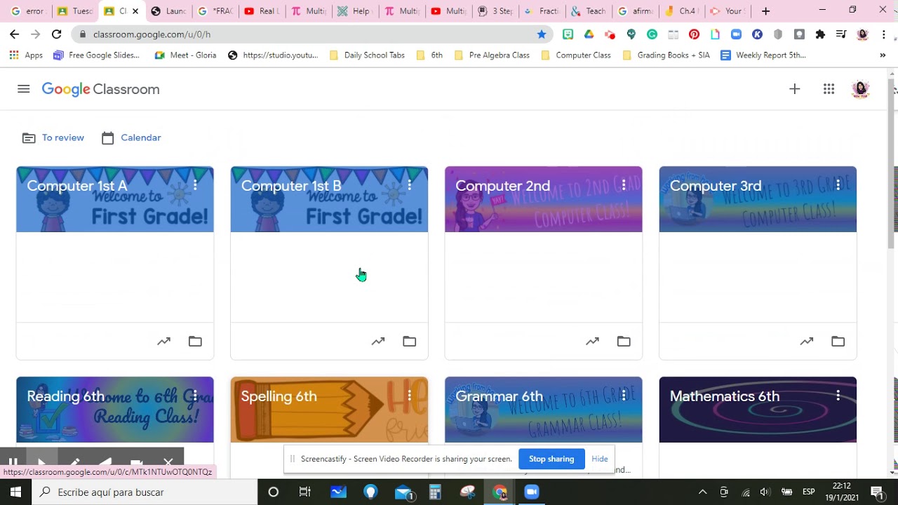 Compartir enlaces de Zoom en Google Classroom - YouTube