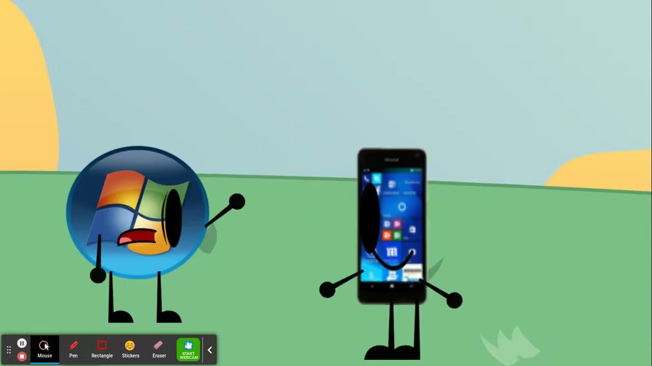 windows bfdi episode 4 the good stuff - YouTube