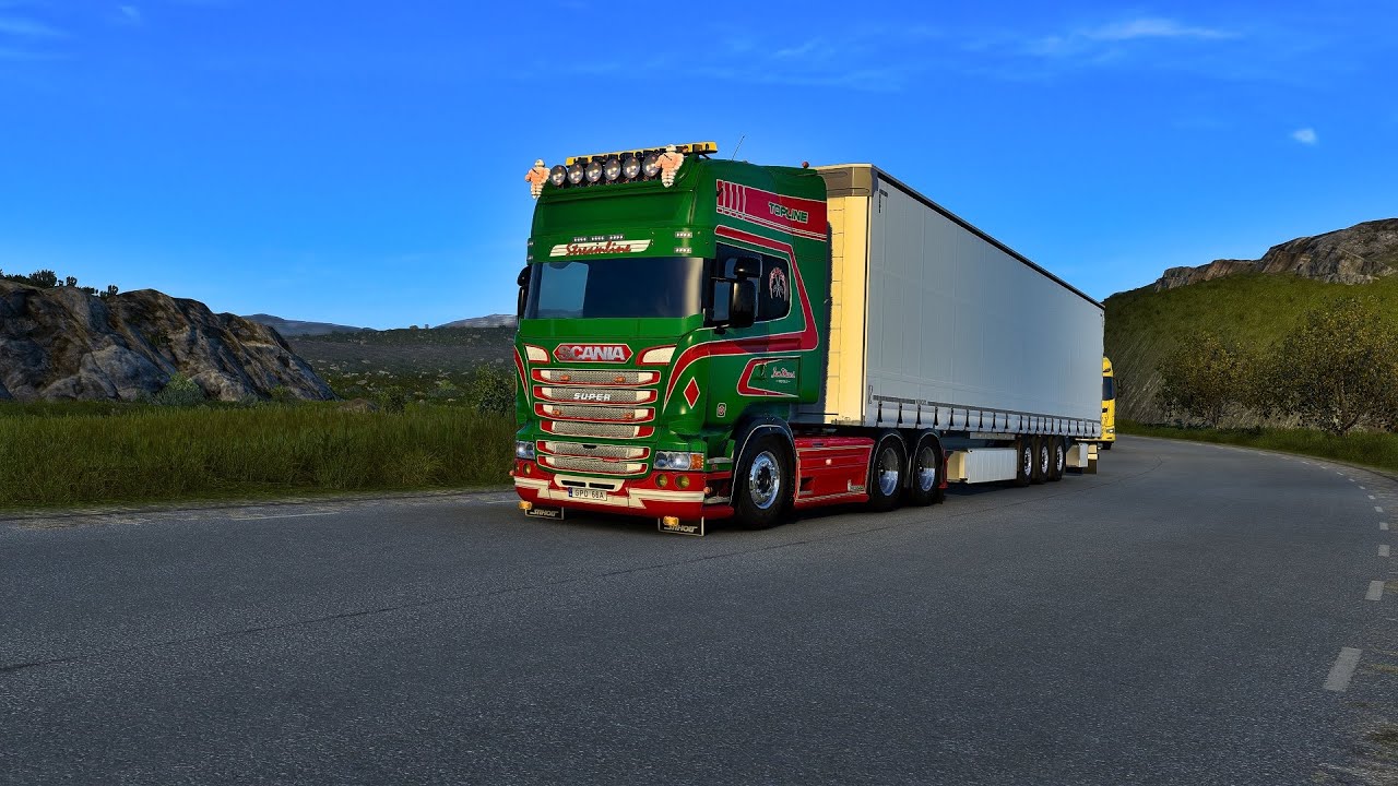 Scania RJL Dragare | Kögel Trailer | Ets2 | 1.46 | Promods 1.63 - YouTube