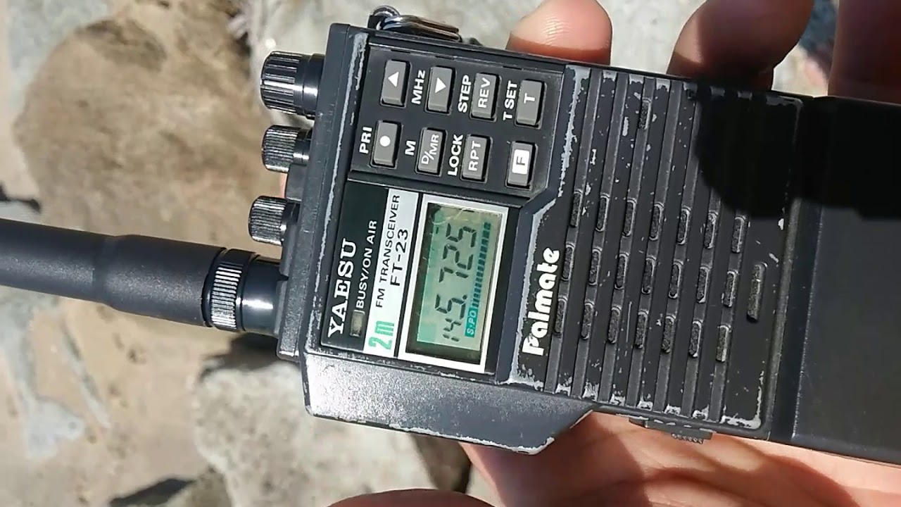 yaesu ft -23 - YouTube