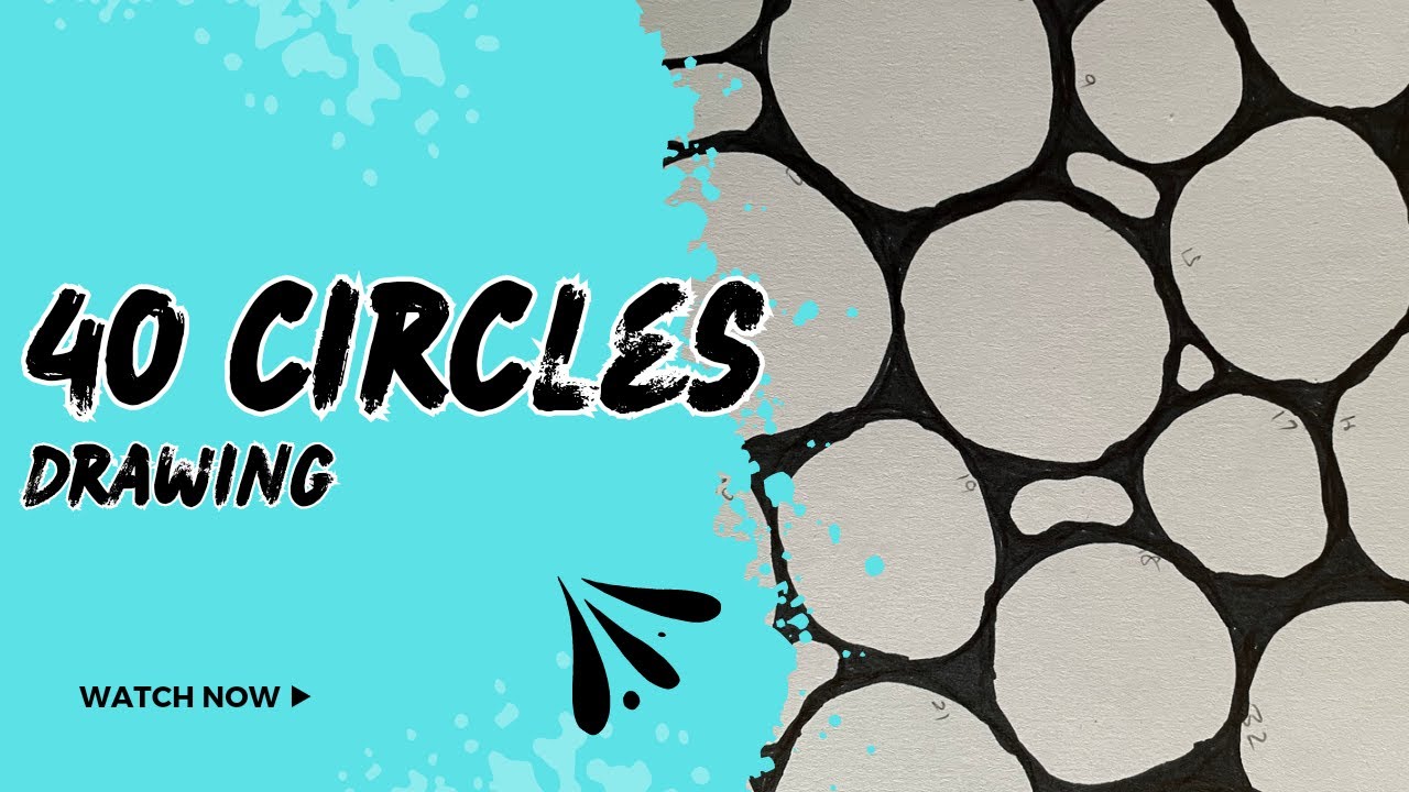 40 Circles - Drawing - YouTube