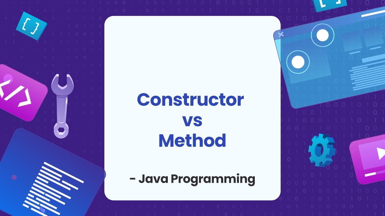 Constructor vs Method | Java Programming in Bangla - YouTube