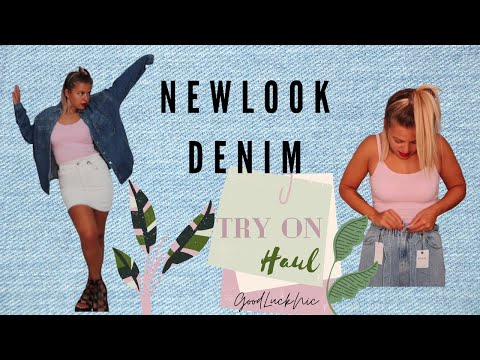 NEWLOOK DENIM & JEANS TRY ON HAUL // Size 10 & Size 12 Jeans