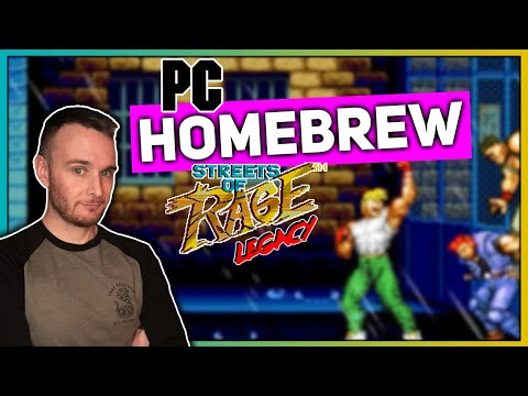 STREETS OF RAGE LEGACY REVIEW - PC HOMEBREW - NEW STREETS OF RAGE