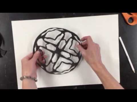 Rose Window Art Project - YouTube