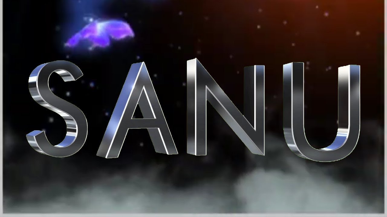#Sanu Name Art Video // Sanu Name Status For Whatsapp // Dil Galti Kar ...