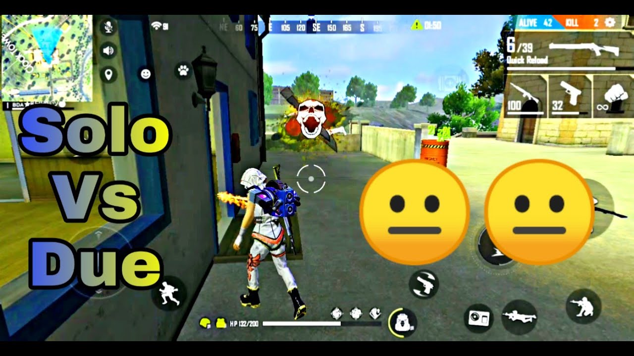 Solo Vs Due Game Play 😐😐😐 - YouTube