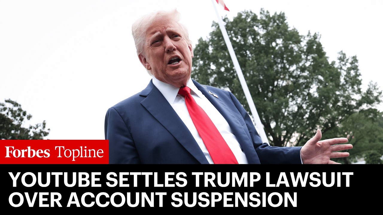 YouTube Will Pay $22 Million To Settle Lawsuit With Trump - YouTube