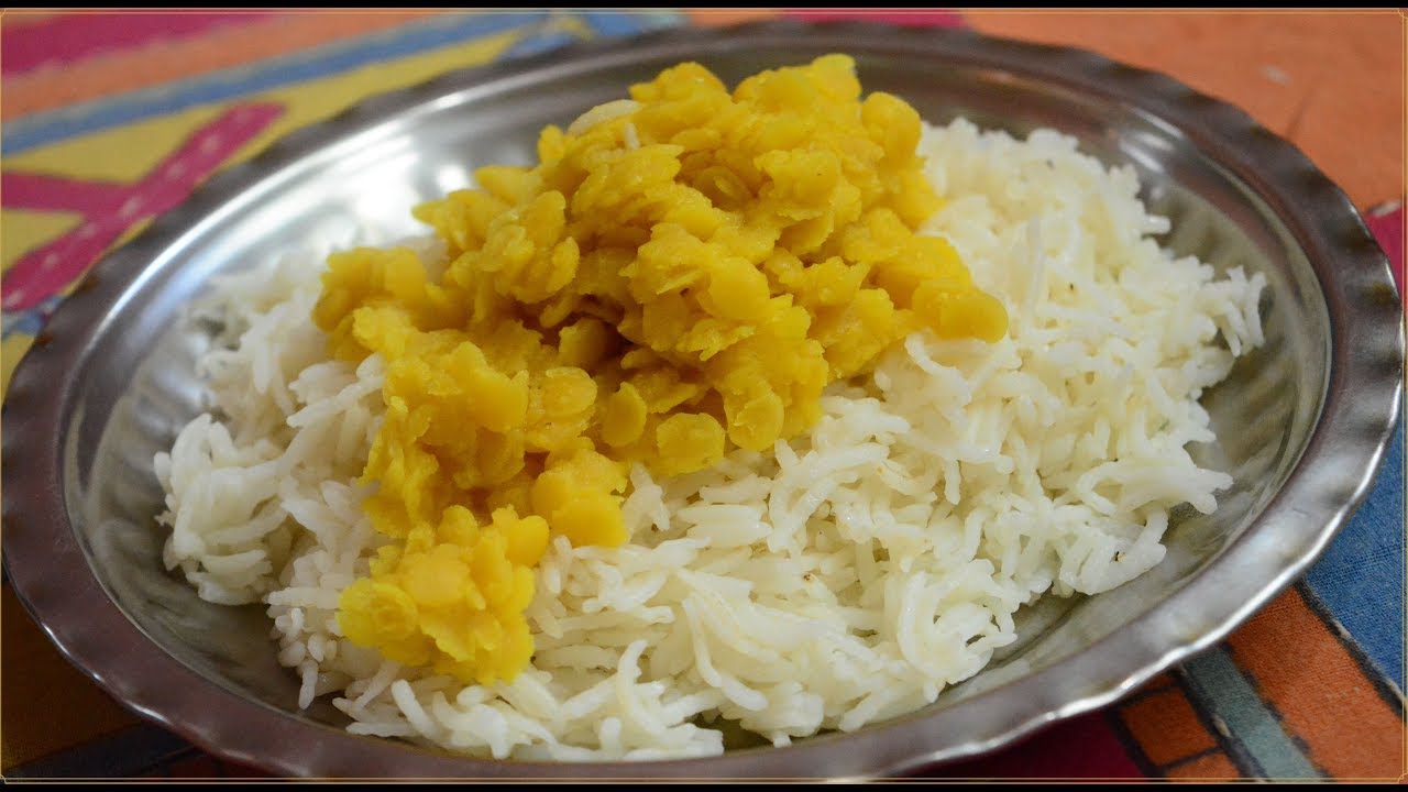 Varan Bhaat | वरण भात | Dal Rice | Maharashtrian Recipes - YouTube