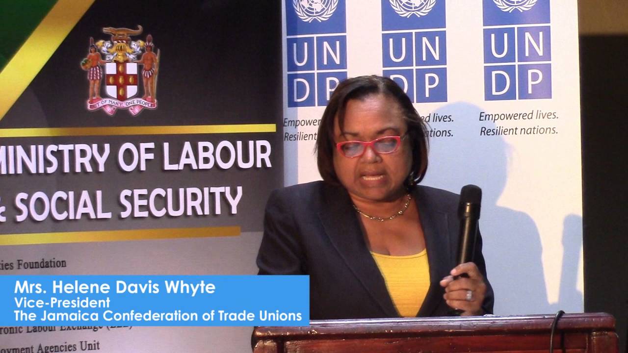 UNDP Jamaica: Helene Davis Whyte says workers have increased ...