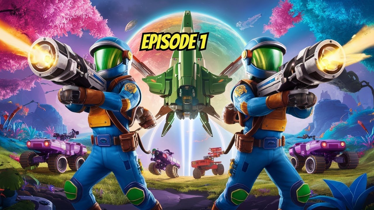 Ep:01 Astroneer Multiplayer! Magle and I set off to explore! - YouTube