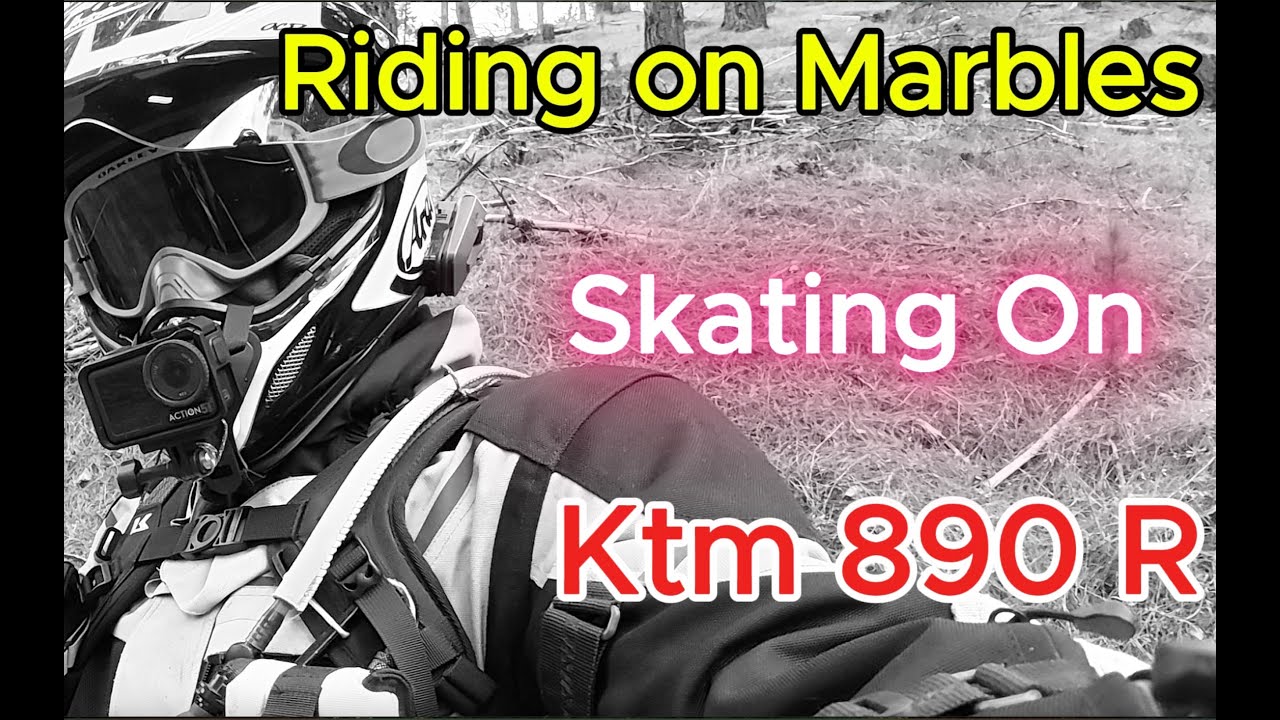 KTM 890 Riding the Marble Run - YouTube