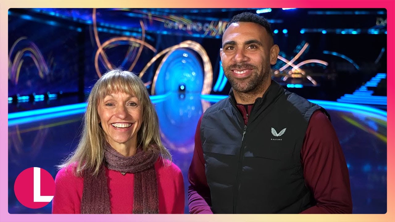 Dancing On Ice: Michaela Strachan & Anton Ferdinand LIVE From the Rink ...