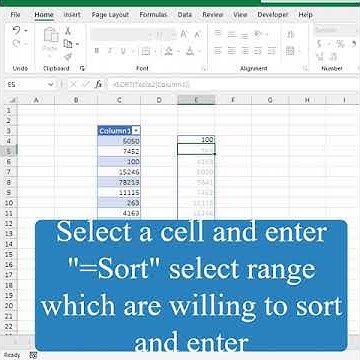 Automatically data sorting in excel | Dynamic data sorting | Sort function in Excel | office_pro ...