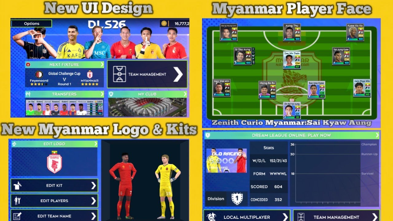 📢 Coming Soon [ DLS:Myanmar 2026] (မြန်မာကစားသမားလူစာရင်း၊ Faceအပါ၊ မြန ...