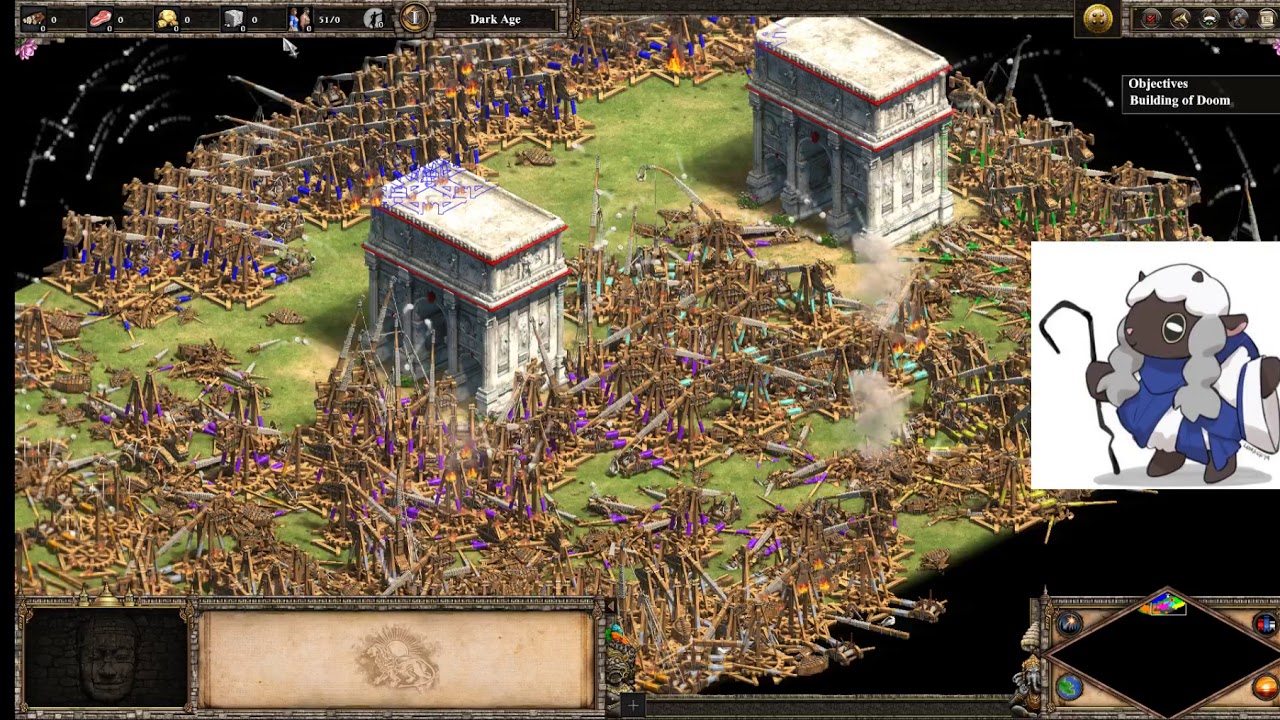 The great trebuchet battle. (Age of Empires 2: DE) - YouTube