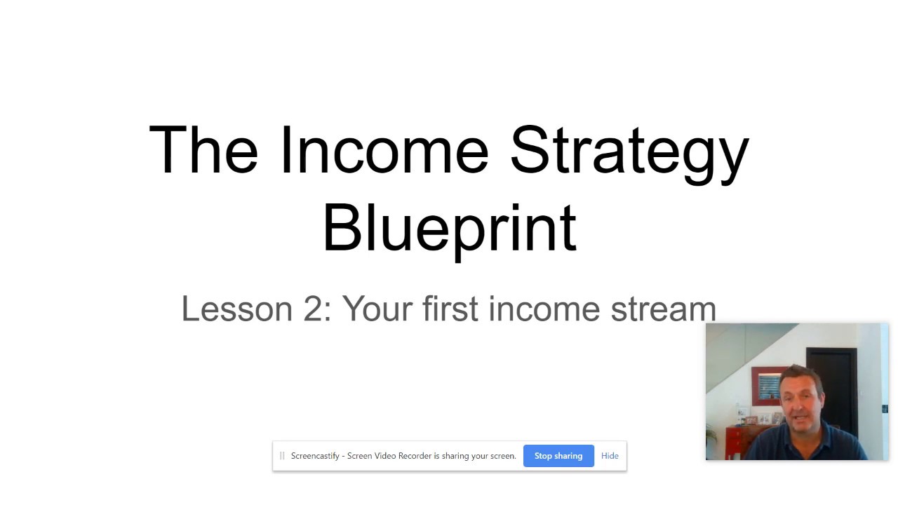 The Income Strategy Blueprint Lesson 2 Intro - YouTube