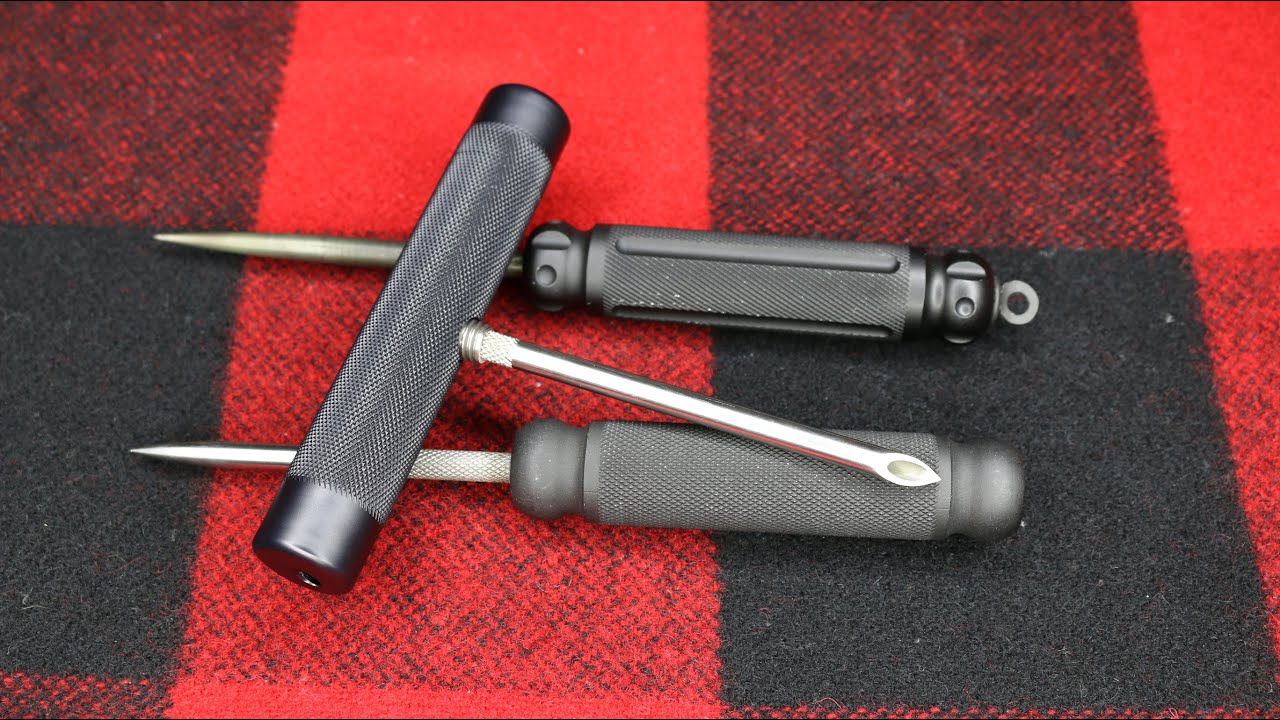 Crawford The Hollow Point Self Defense Ice Pick - YouTube