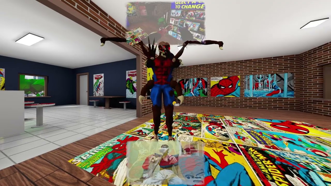 VRChat: Visitando "The Spider-Lair" (Meta Quest 2 PCVR) [España] - YouTube