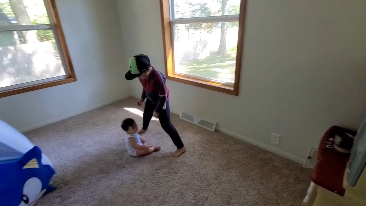 Make sure you clean up or you might TRIP OVER TOYS! - YouTube