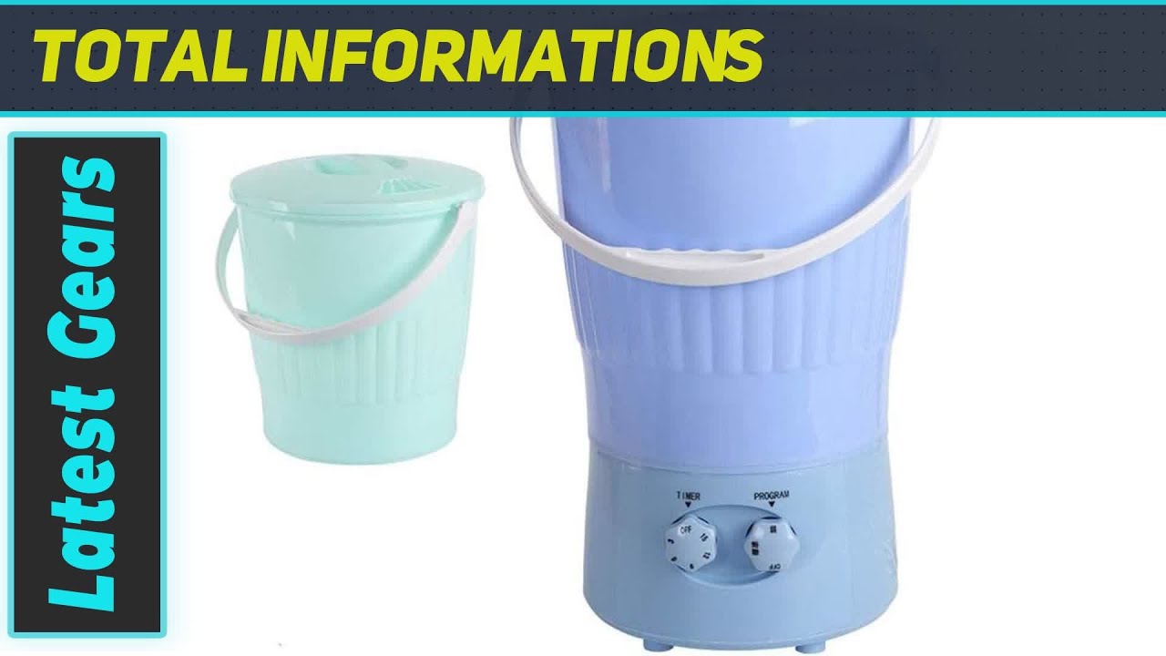Wonder Washer: The Ultimate Portable Mini Washing Machine for On-The-Go ...
