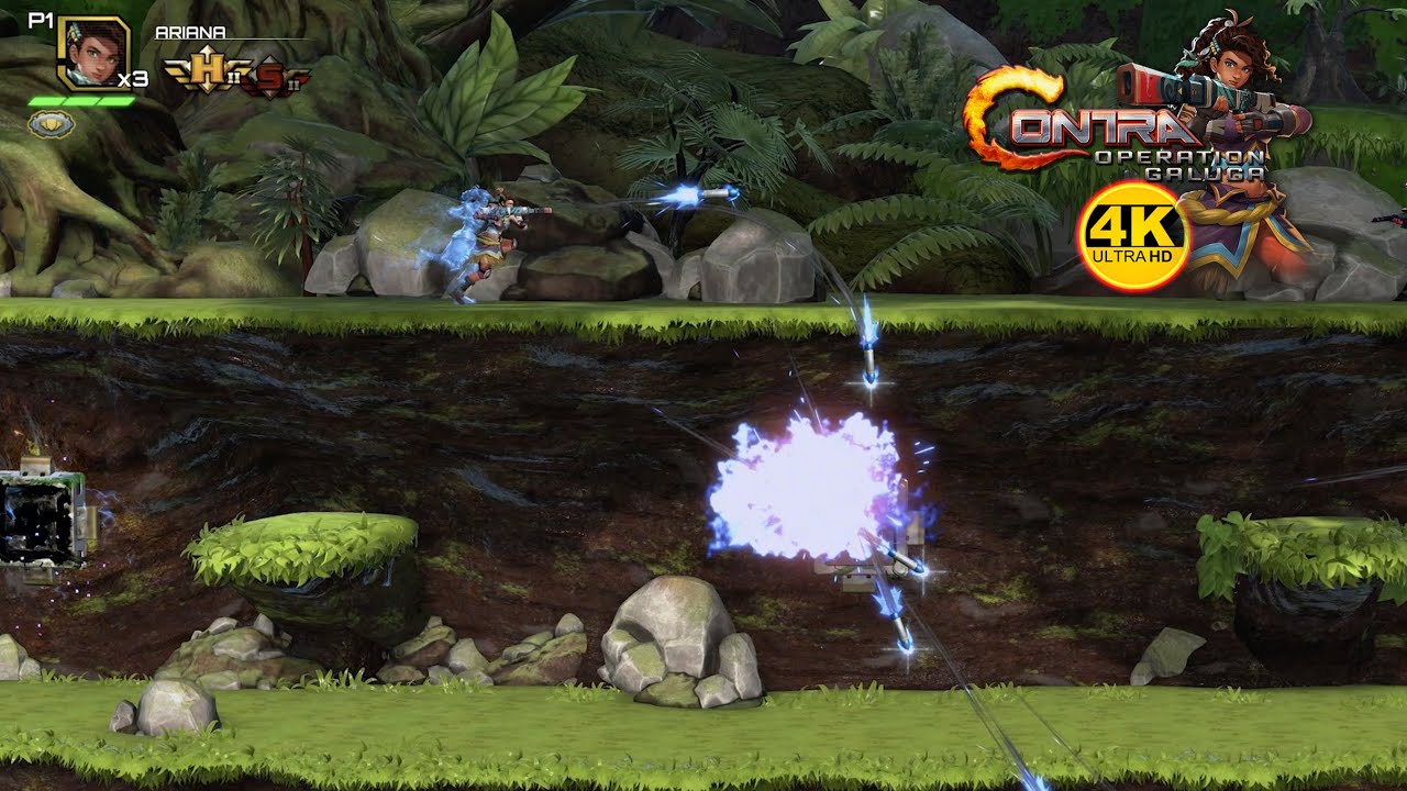 Contra Operation Galuga - ARIANA | ARCADE MODE | 4K HDR (PS5) - YouTube