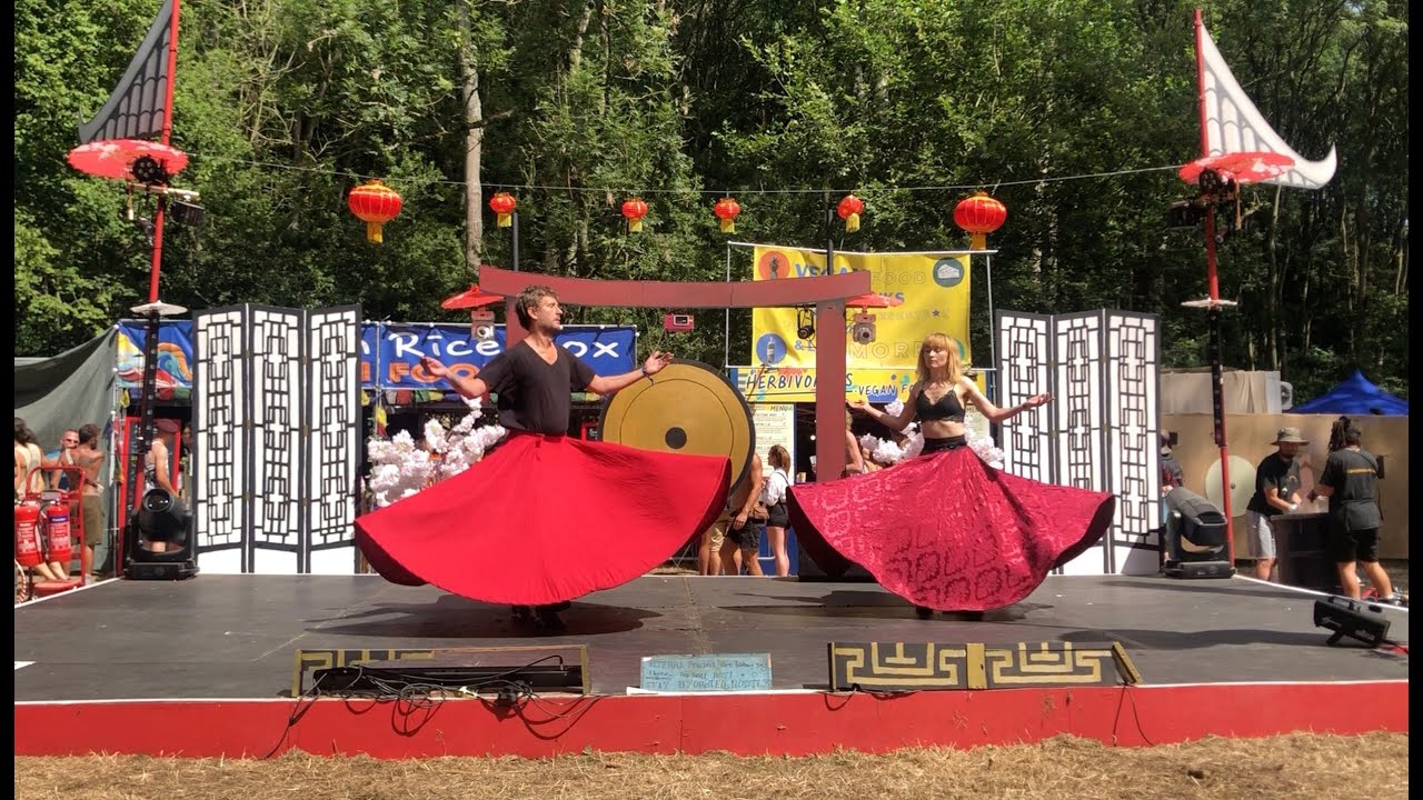 Whirling Dance Duo performance ritual at Noisily Festival 2022 - YouTube